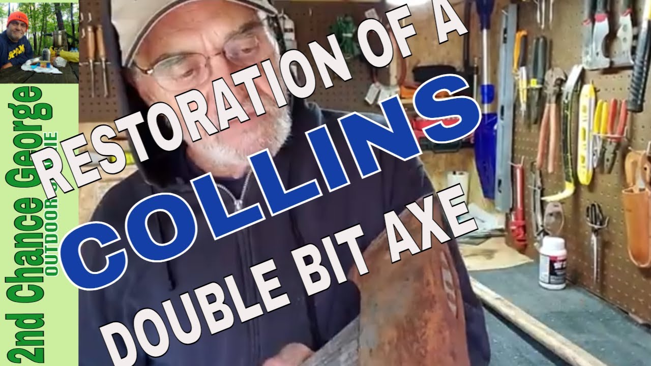 Restoring a Collins Double Bit Axe - A first for me - YouTube