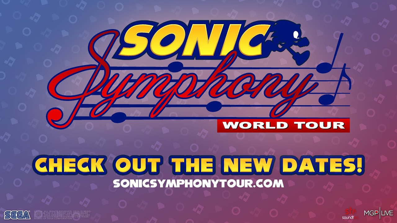 Sonic Symphony World Tour: New Dates Announcement - YouTube