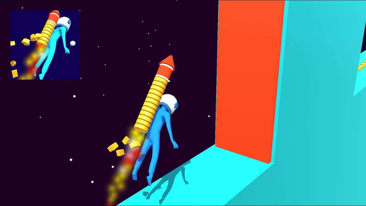 Rocket Run 3D All Levels Walkthrough Gameplay Android iOS NEW UPTADE ...