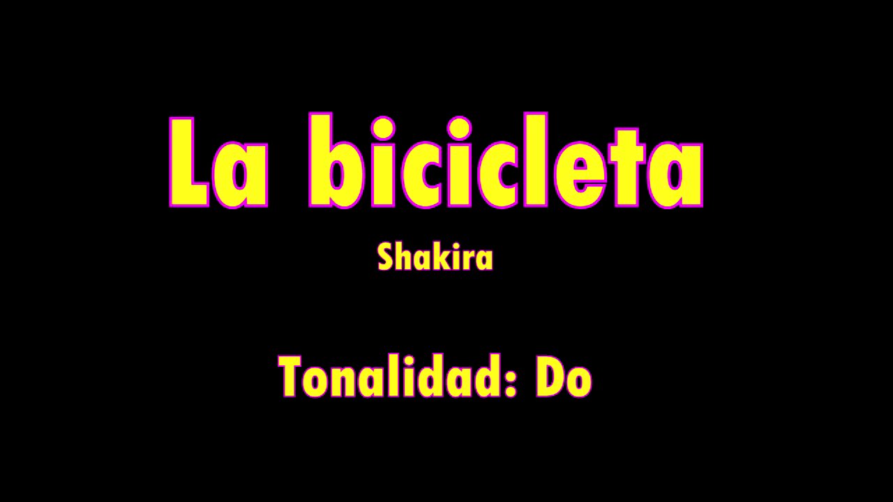 La bicicleta (Shakira) Tutorial Guitarra y Ukelele - YouTube