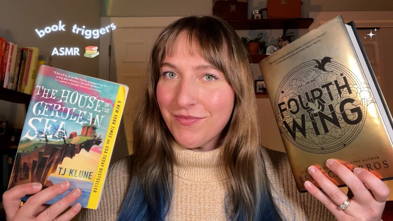 Asmr Recent Reads Book Haul π Tapping Tracing Page Turning Reading