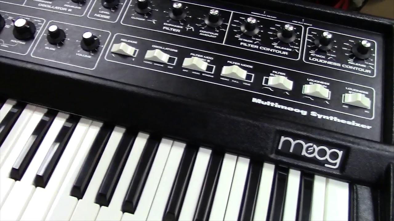 Kyle's Multimoog Restore/Modifications (By Synthpro) - YouTube