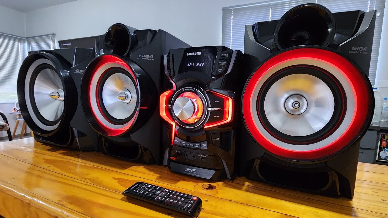 Mini System Samsung MX-F850 Ótima qualidade!! - YouTube