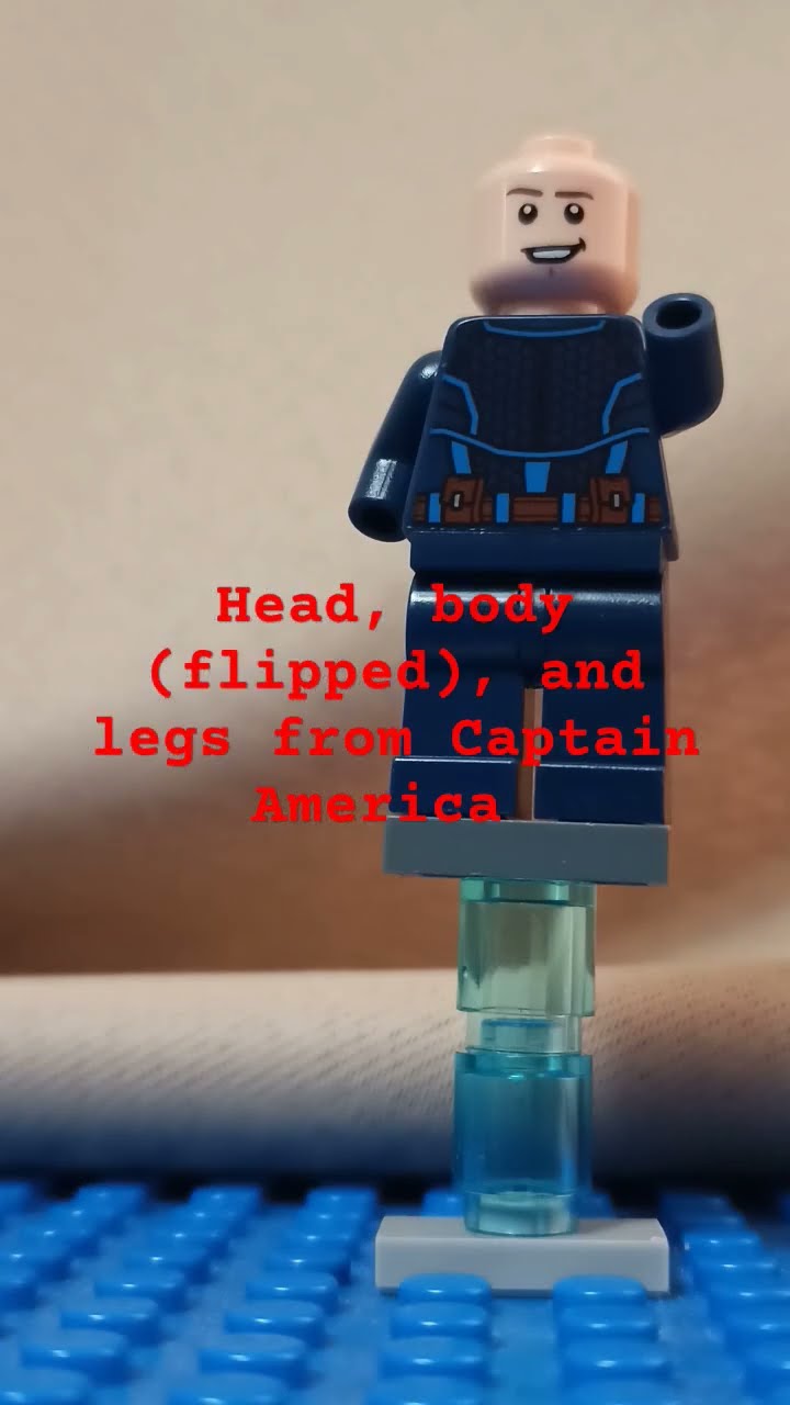 how to make a Lego human torch - YouTube