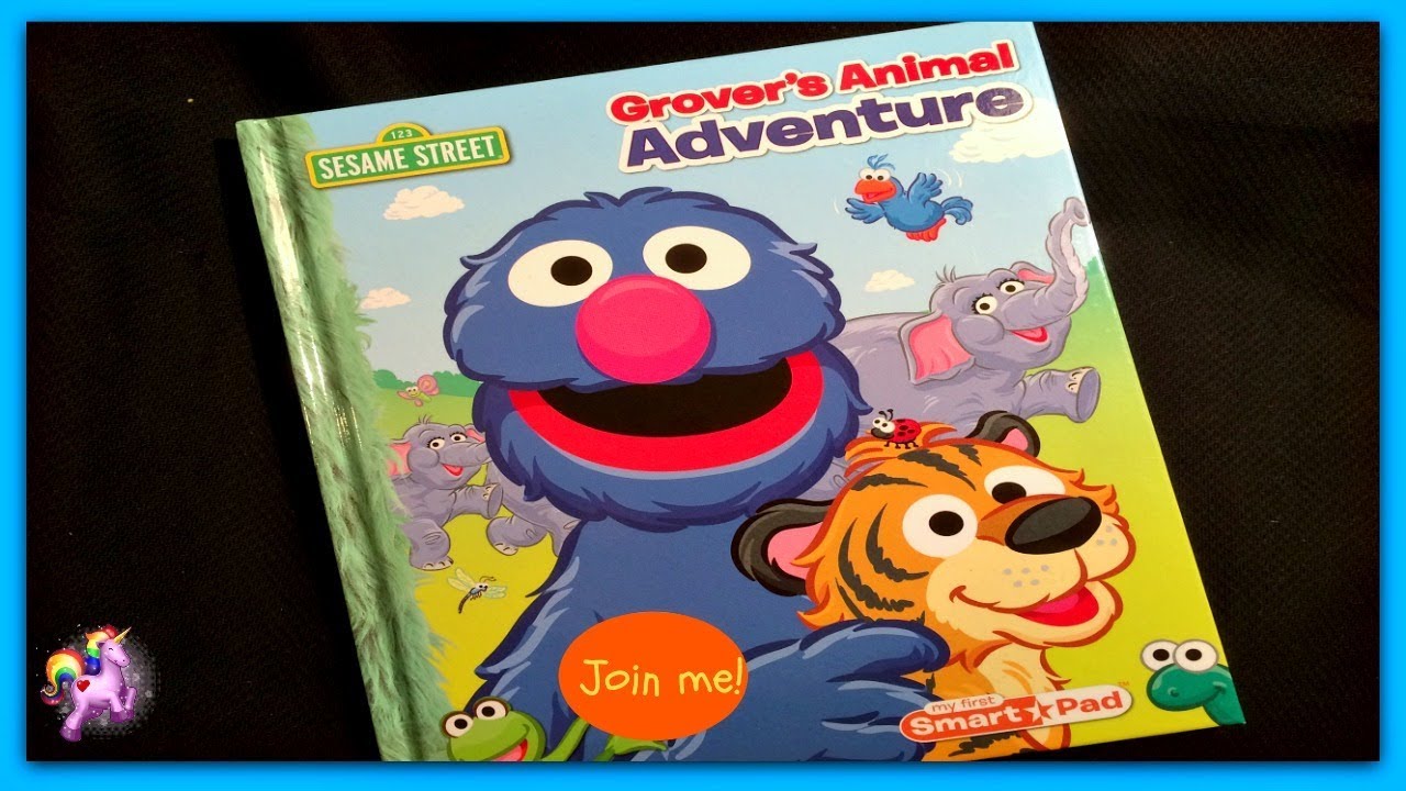 "GROVER'S ANIMAL ADVENTURE" SESAME STREET GROVER - Read Aloud Storybook ...