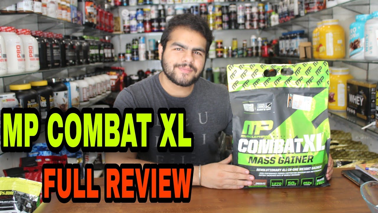 MP Combat Xl Mass Gainer || Full Review || Musclepharm Combat XL ...