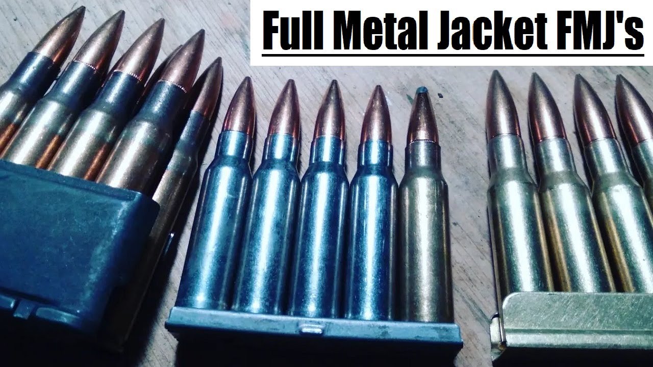 What is a Full Metal Jacket FMJ? - YouTube