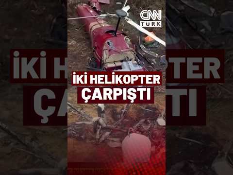 ABD'de Feci Kaza: İki Helikopter Havada Çarpıştı