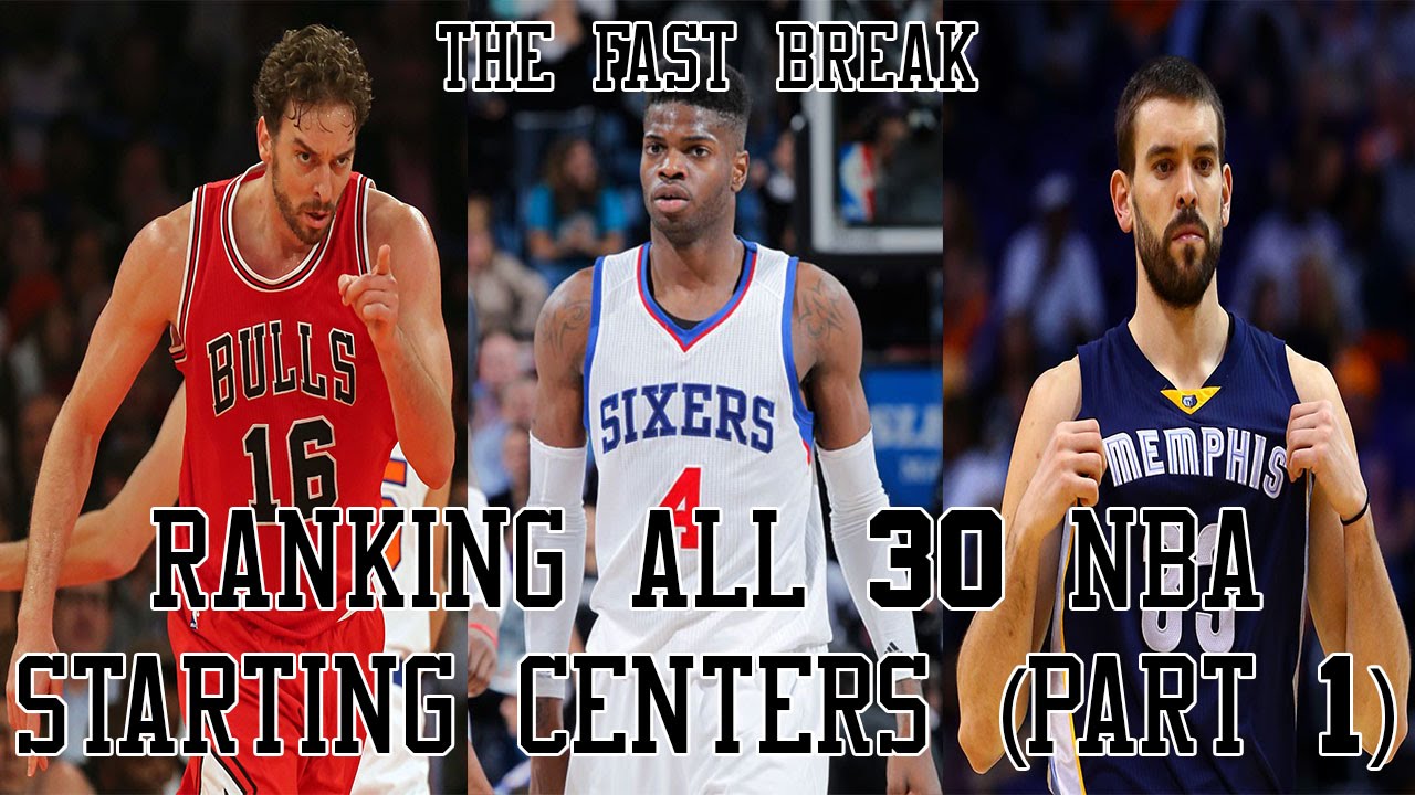 Ranking All 30 2016-17 NBA Centers (Part 1) - YouTube