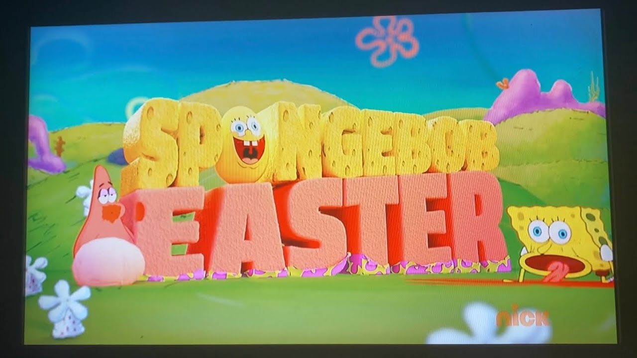SpongeBob Easter Nick UK Promo - YouTube