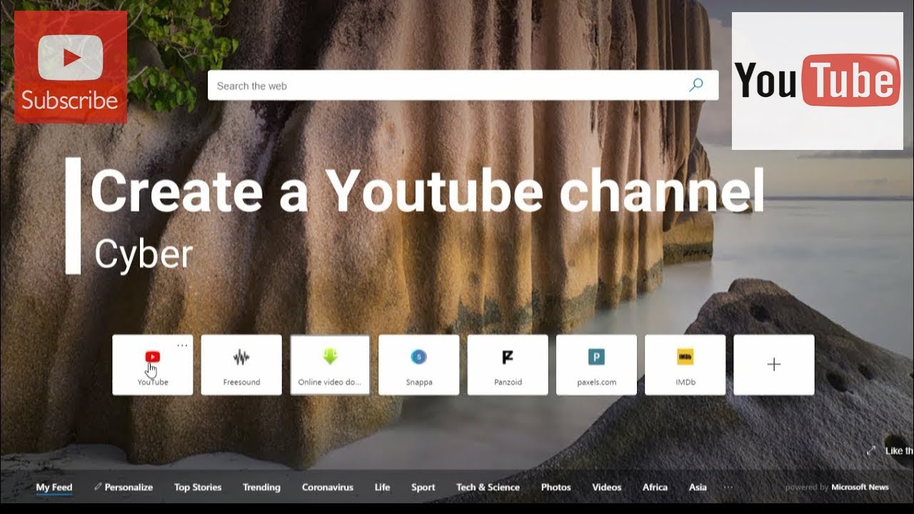 How to Create a Youtube Channel Account / Fast and Easy - YouTube