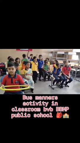 bus manners activity in the classroom - YouTube