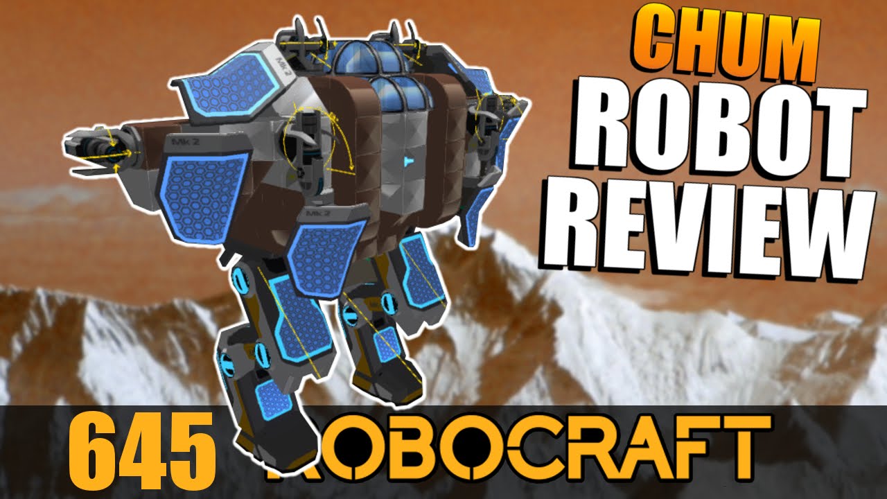 Robocraft Robot Review 'Mini Mech' Lathrix TDM - YouTube