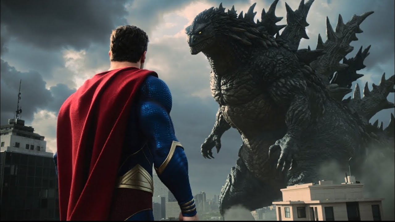 Superman vs Godzilla: The Movie | Cinematic Full Battle - YouTube