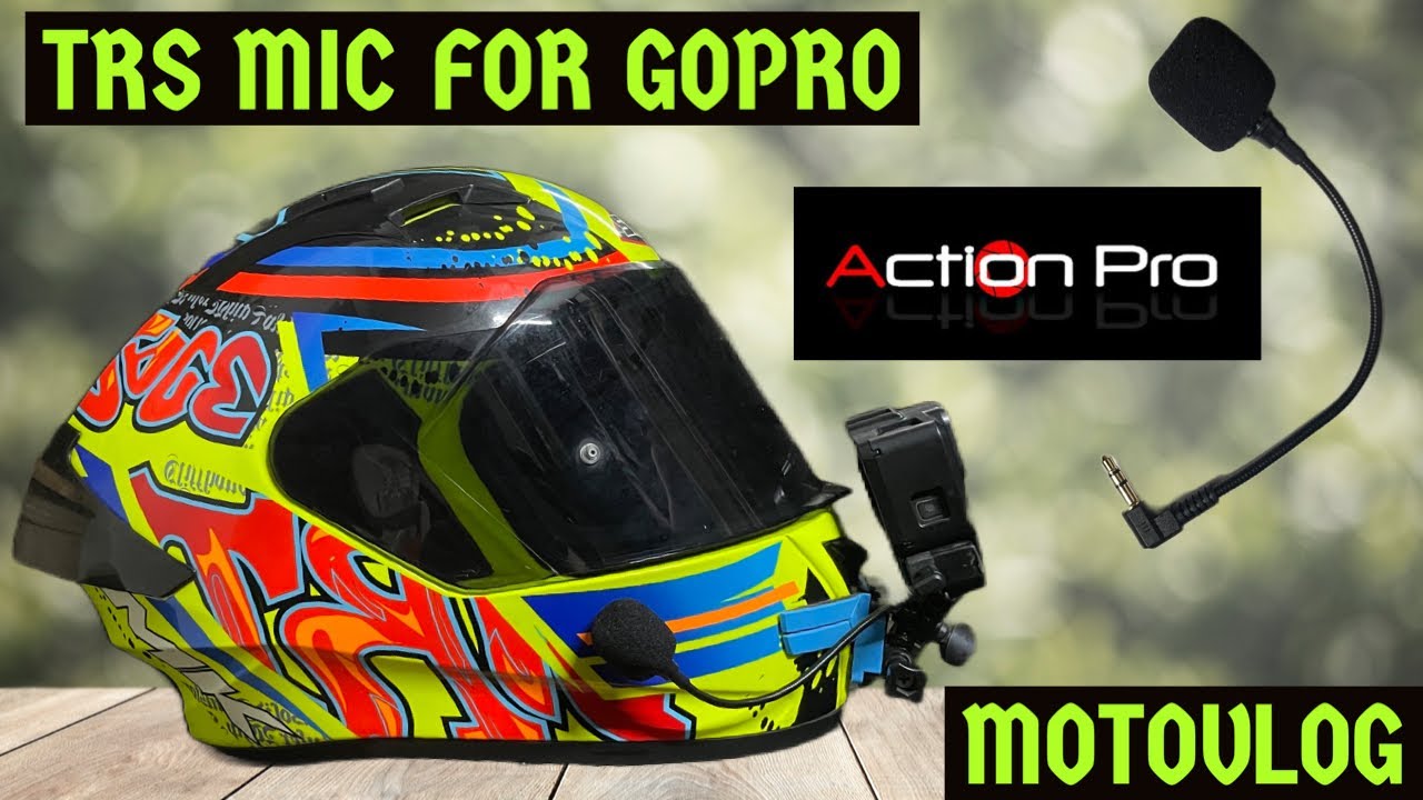 ActionPro TRS Mic For GoPro Action Camera | Best TRS Mic For GoPro ...