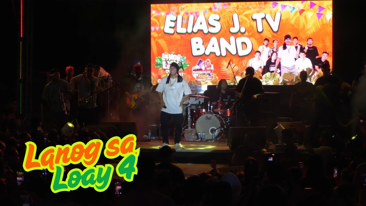 ELIAS J. TV BAND Live at Lanog sa Loay 4 powered by ELSTAR Pro - YouTube