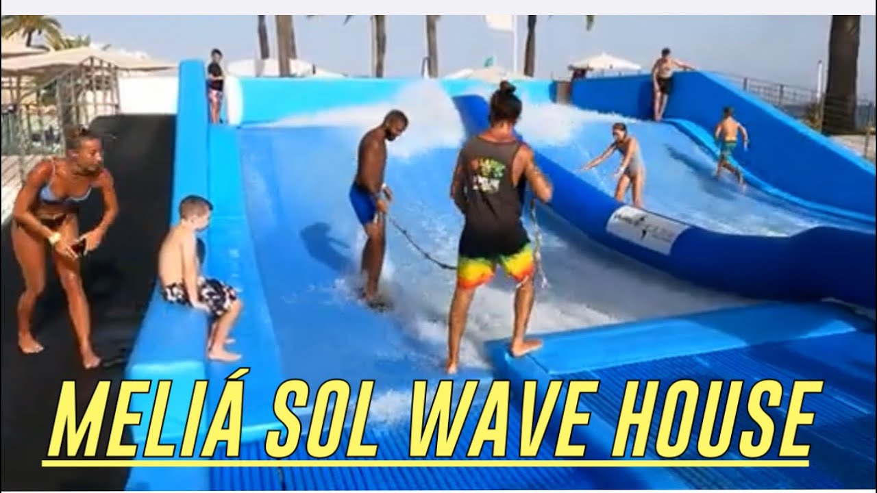 Mallorca Melia Sol Wave House Calvia Magaluf - Surf Machine - YouTube