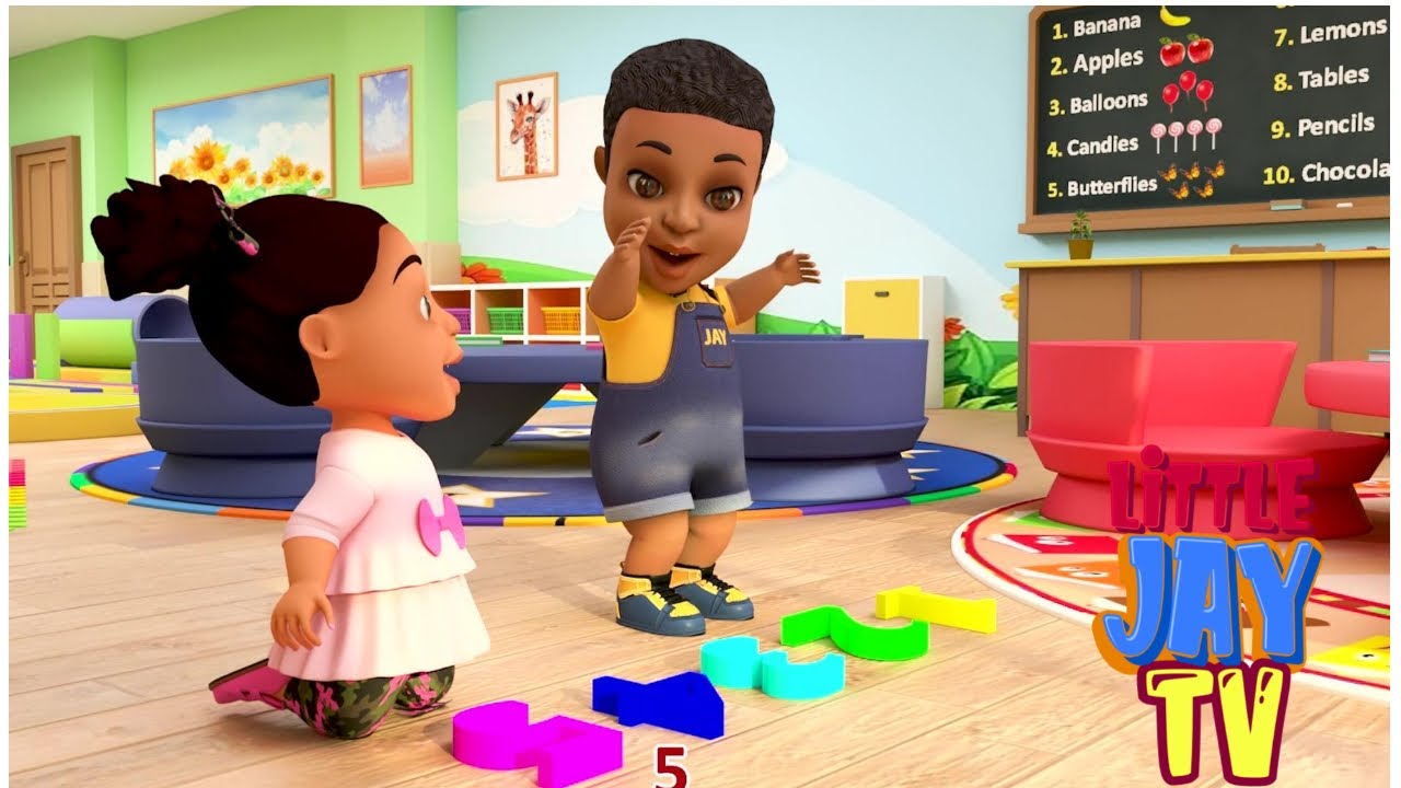 NUMBERS SONG COMPIILATION | Learn numbers 1-10 with Little Jay # ...