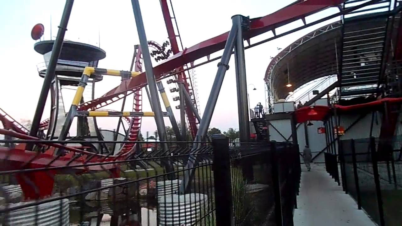 X Flight 600th Total Ride of the 2014 Season Six Flags Great America 8 ...