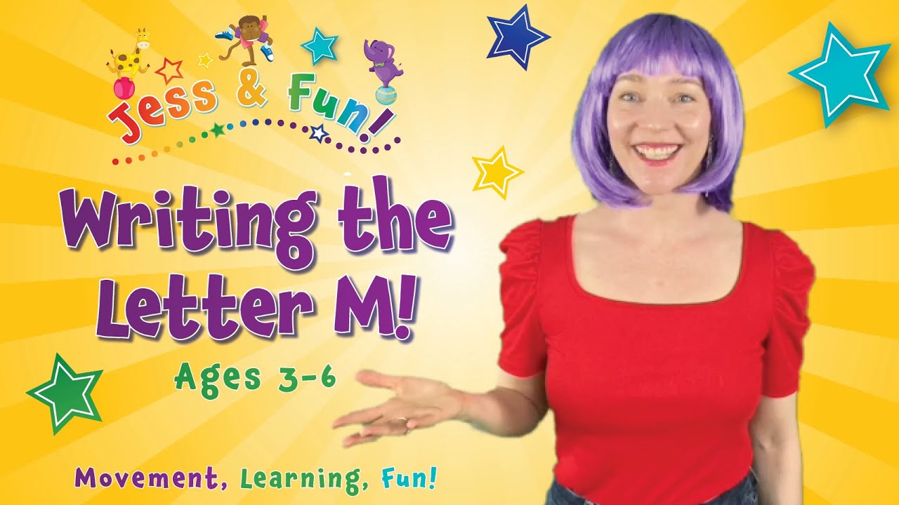 Writing the Letter M! Jess & Fun! Movement and Learning Activities for ...