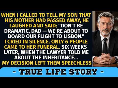 When I Called To Tell My Son That My Wife Had Passed Away, He Laughed: \