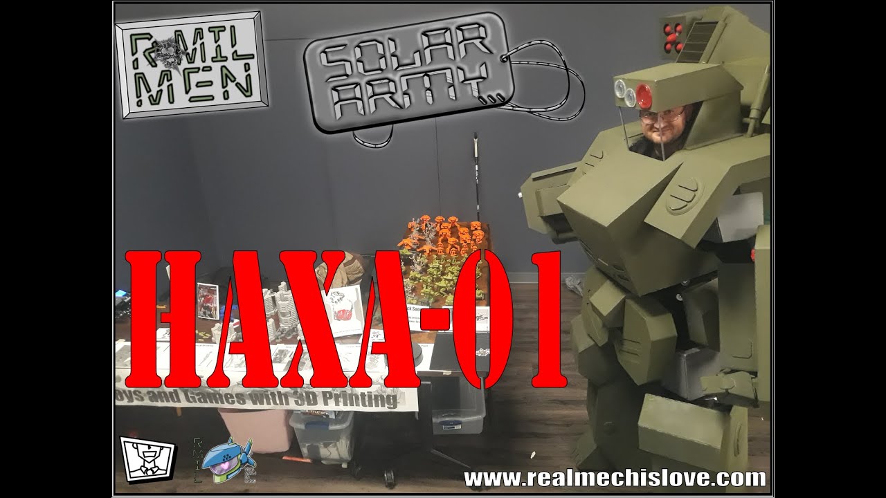 R*MIL MEN: HAXA-01 Mech Costume - YouTube