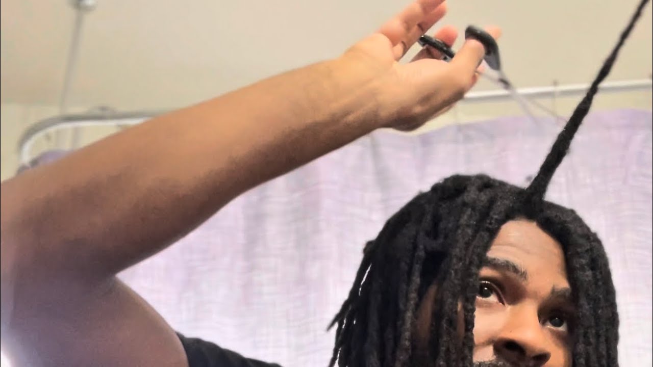 Cutting dreadlocks after 10 years (part 1 hair transformation) - YouTube