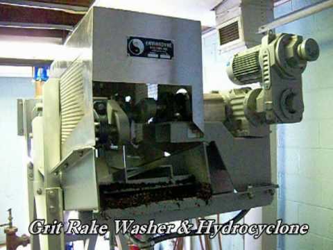 Envirodyne Systems Grit Removal System With Grit Rake Washer ...