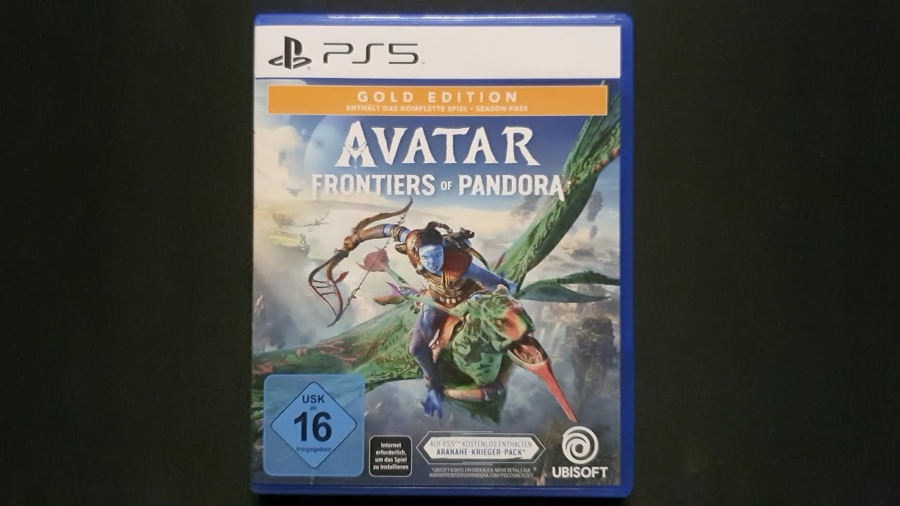 Avatar: Frontiers of Pandora | Gold Edition | PS5 Unboxing - YouTube