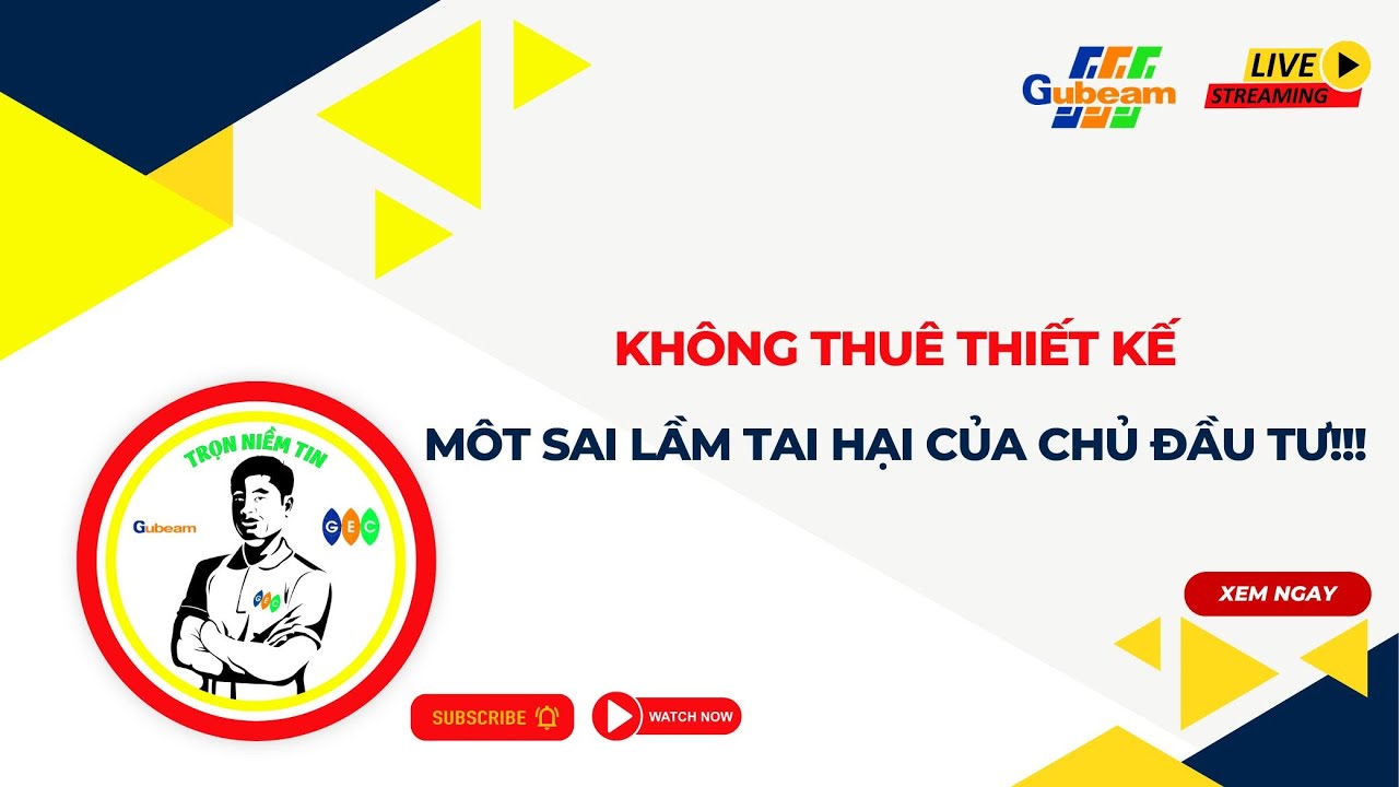 Không thuê thiết kế - môt sai lầm tai hại của chủ đầu tư!! - YouTube