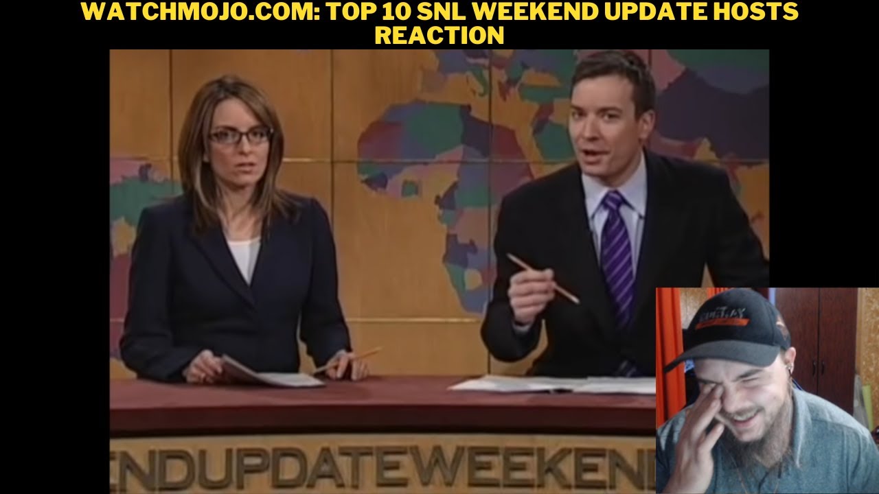 WatchMojo.com: Top 10 SNL Weekend Update Hosts Reaction - YouTube