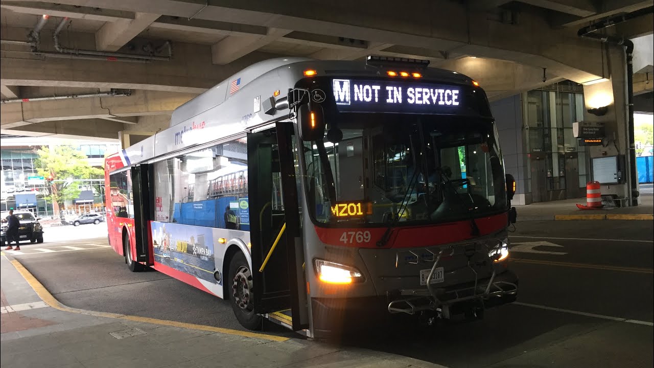 Brand New!!! WMATA Metrobus 2023 New Flyer XD40 #4769 on Route Y2 - YouTube