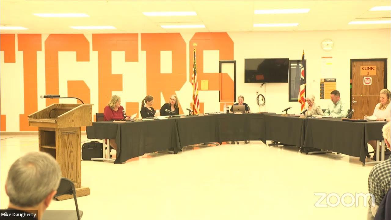 Board Of Education Regular Meeting Youtube