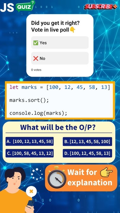 JavaScript Quiz #18 #javascriptquiz - YouTube