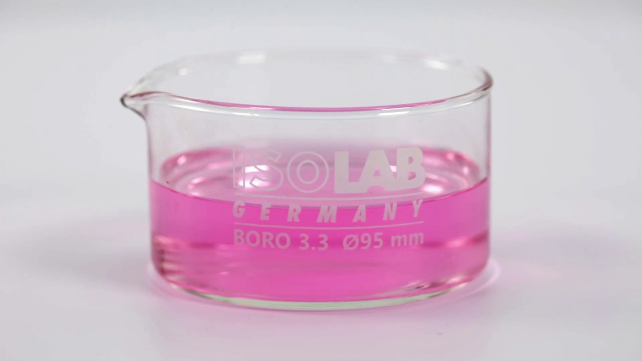 CRYSTALLIZATION DISHES - glass - flat base - YouTube