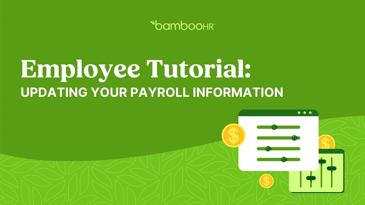 Employee Tutorial: Avoiding Payroll Issues In BambooHR - YouTube