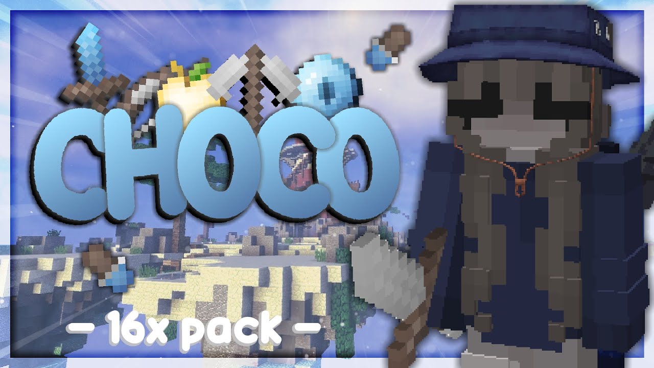 choco [16x] RELEASE | 1.8.9 Bedwars Texture Pack (FPS BOOST) - YouTube
