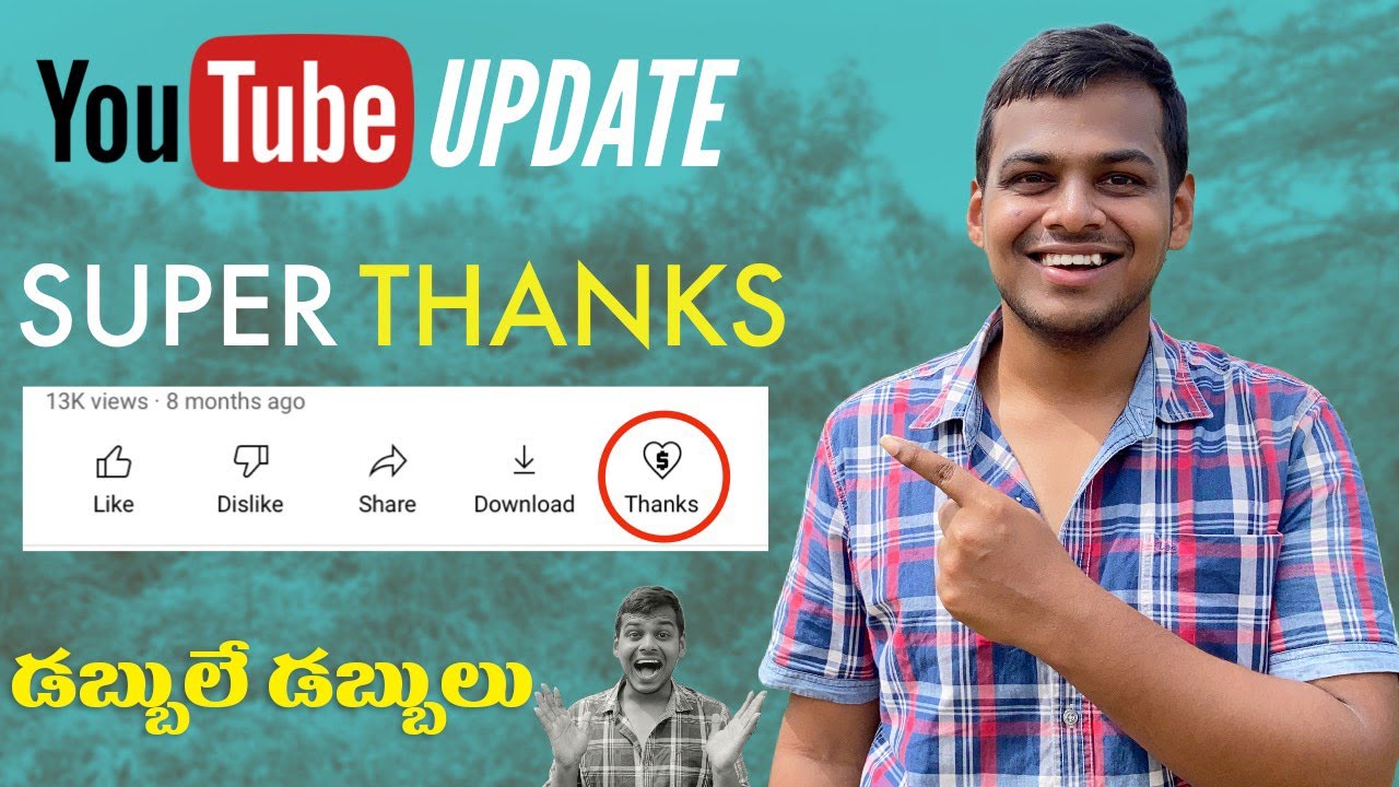 Youtube Super Thanks Feature Update | How to Enable Super Thanks ...