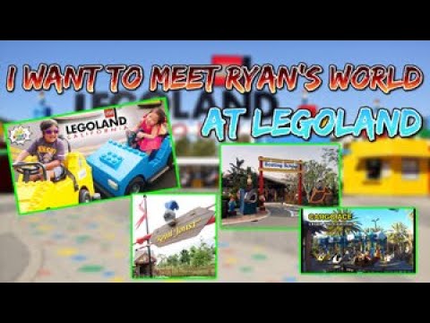 I Want To Meet RYAN's WORLD at LEGOLAND 😍🙏😎 - YouTube