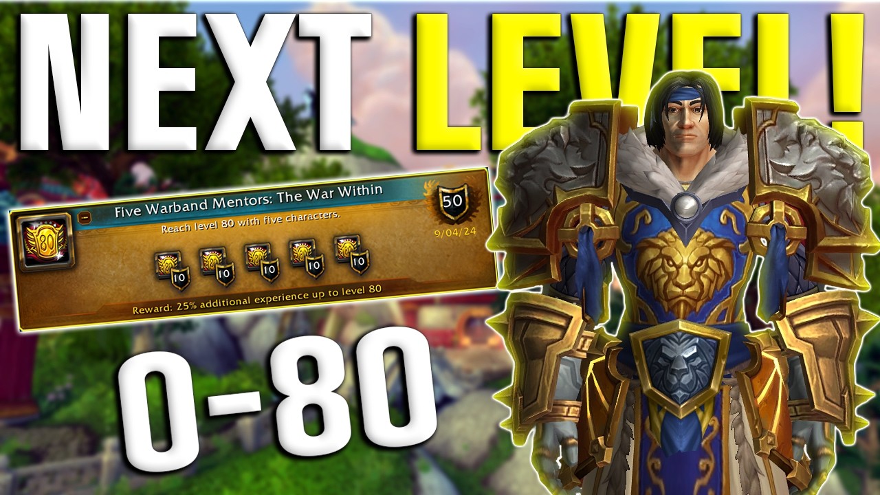 The MOST INSANE Alt Leveling & Gearing! (Endgame Gear) | WoW: The War Within - YouTube