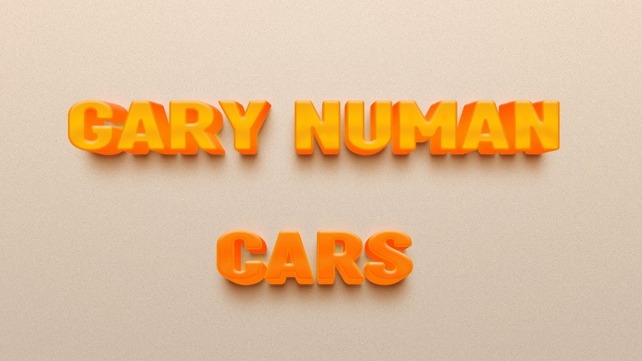 Gary Numan - Cars [REMIX] - YouTube