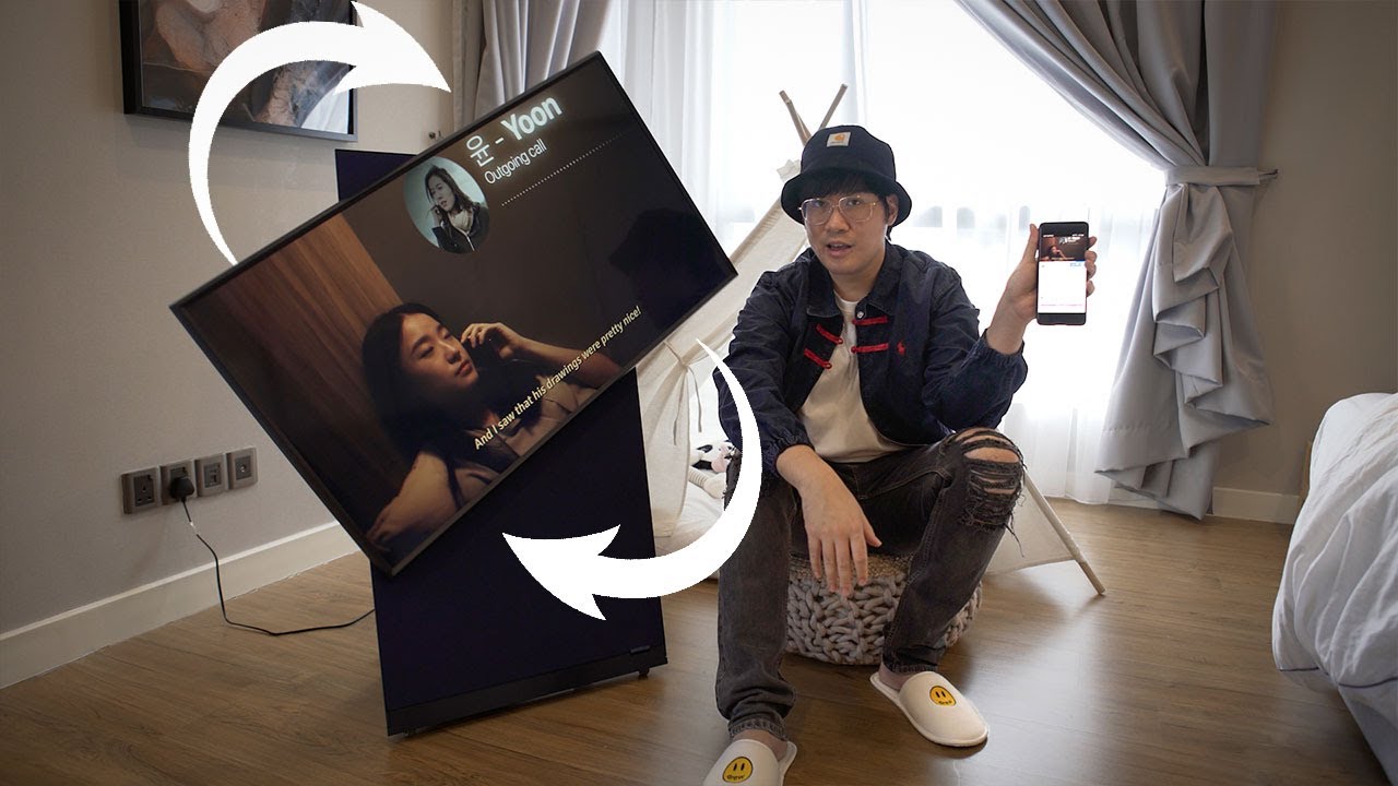 THIS TV ROTATES!! - YouTube