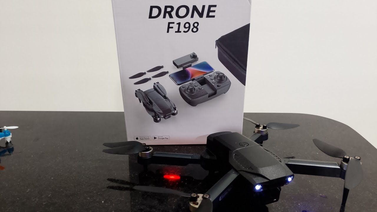 drone F198 vale apena? drone top com motores brushless - YouTube