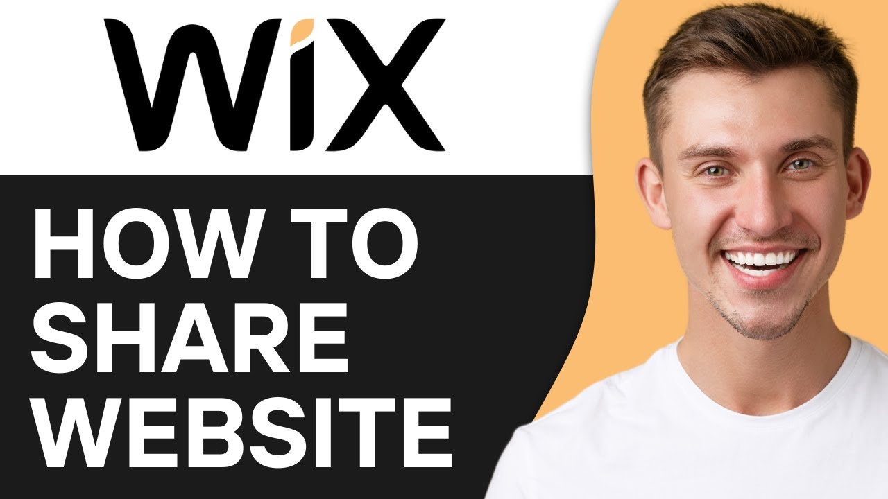 HOW TO SHARE YOUR WIX WEBSITE LINK (2025) - YouTube