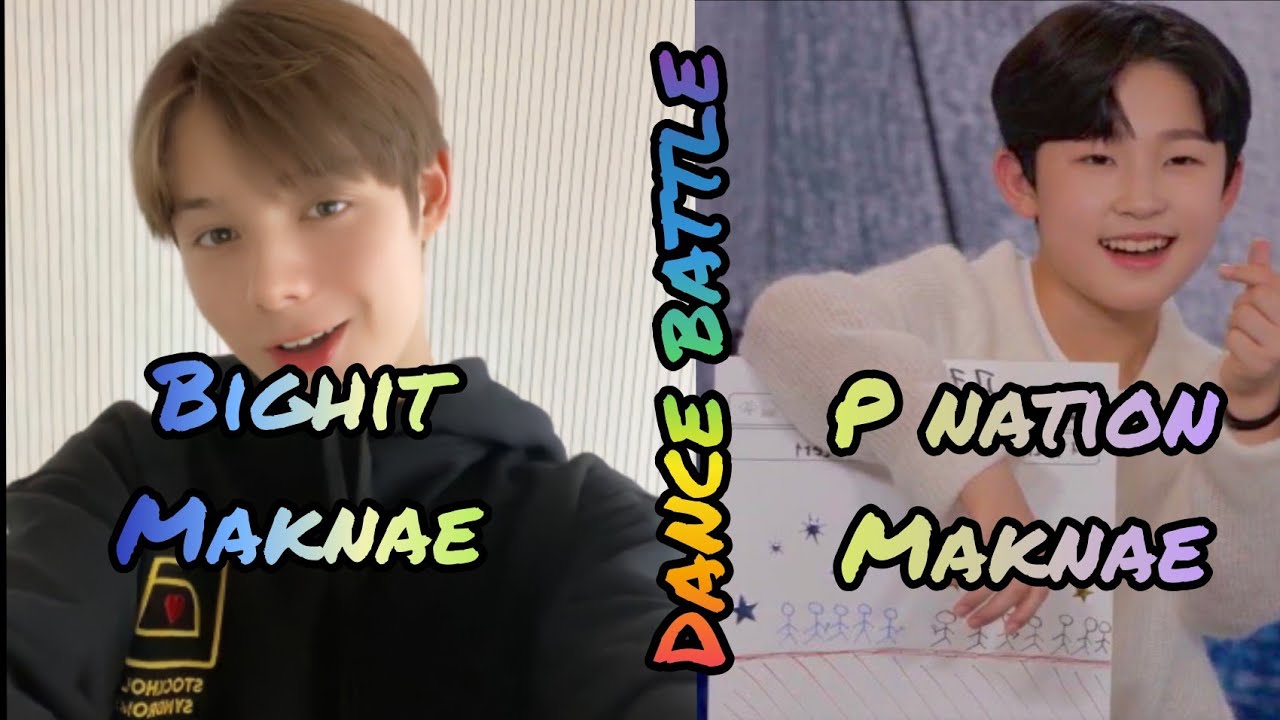 Bighit maknae(jj) and Pnation maknae dance battle(koki) #jj #trainee # ...