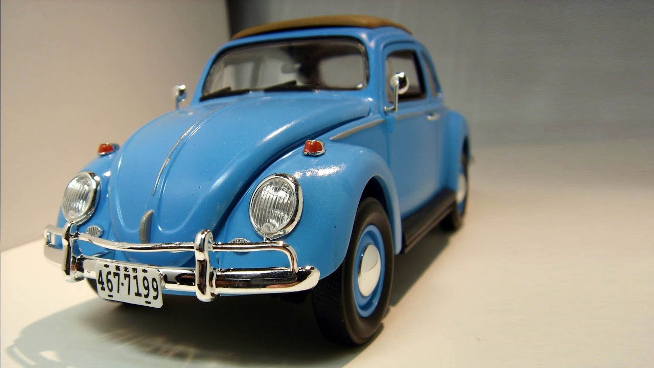 Polar Lights 1:24 1966 VW 1300 The Love Bug Scale Model Car - YouTube