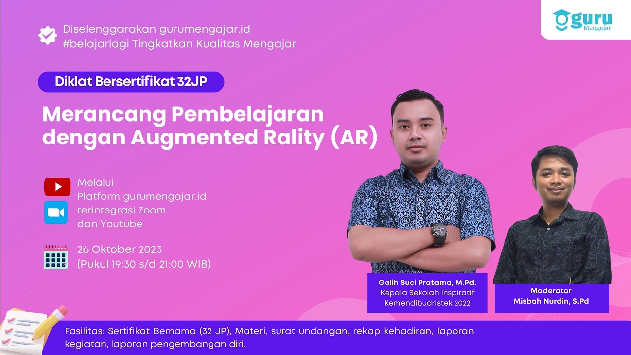 Merancang Pembelajaran dengan Augmented Rality (AR) - YouTube