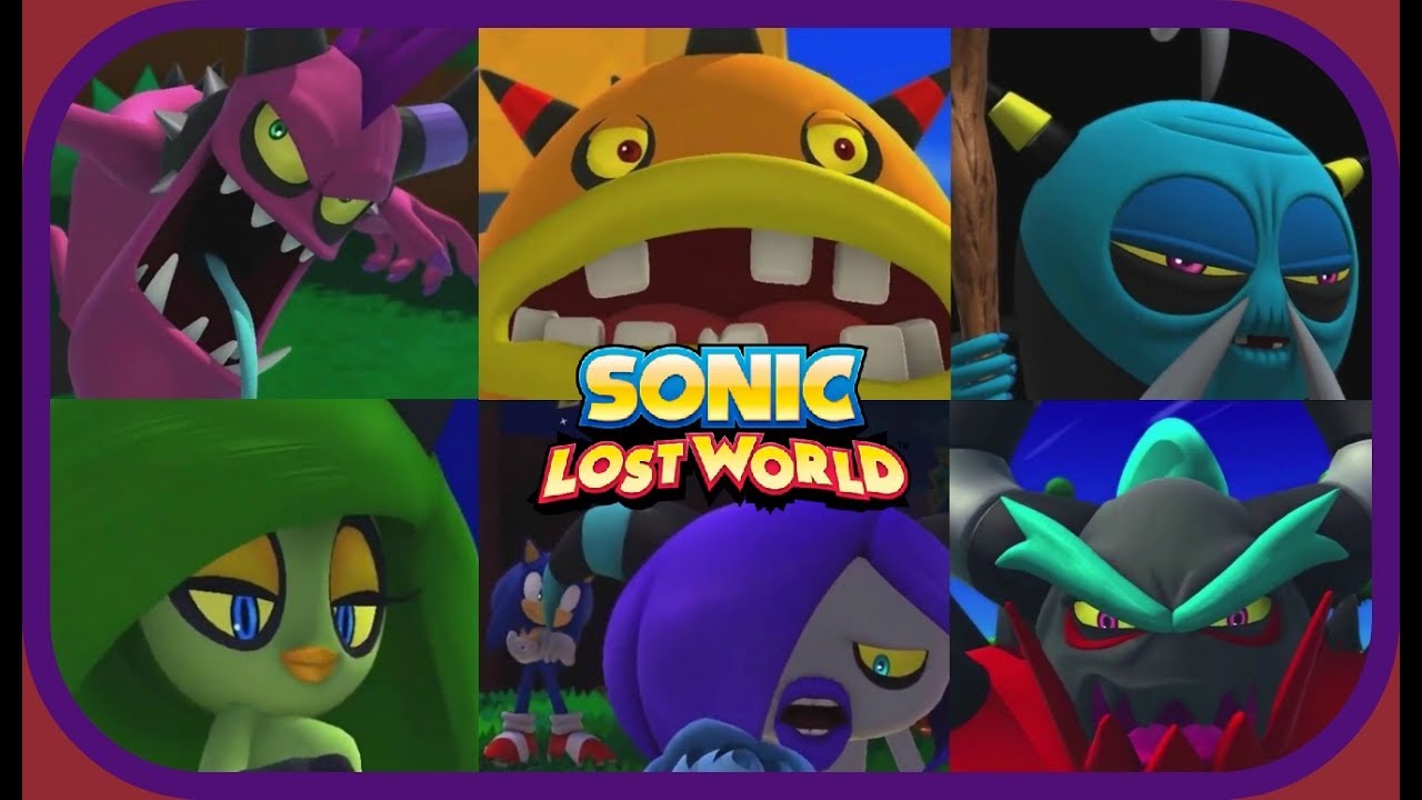 Sonic Lost World: The Movie: All Cutscenes - YouTube