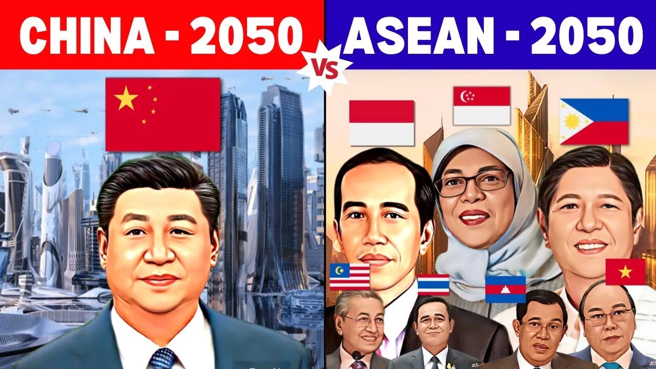 ASEAN 2050 vs China 2050 - Country Comparison | China vs ASEAN 2050 ...