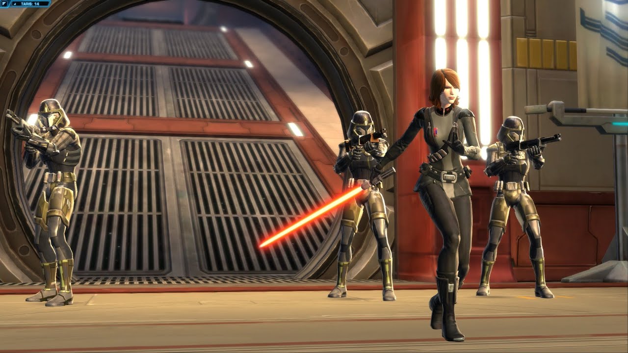SWTOR - Female Sith Juggernaut Gameplay #15 - YouTube